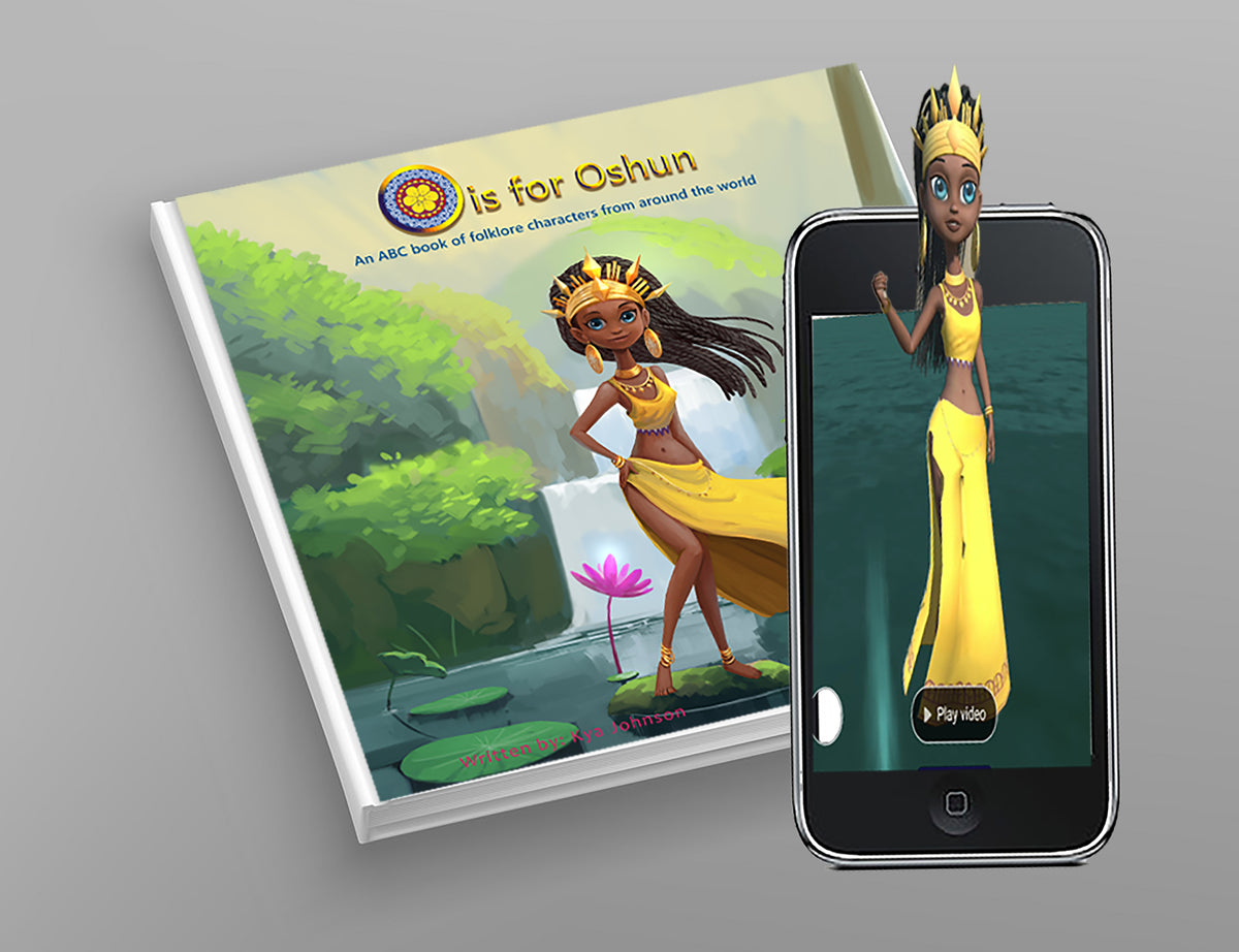 O is for Oshun-4D Magical Book